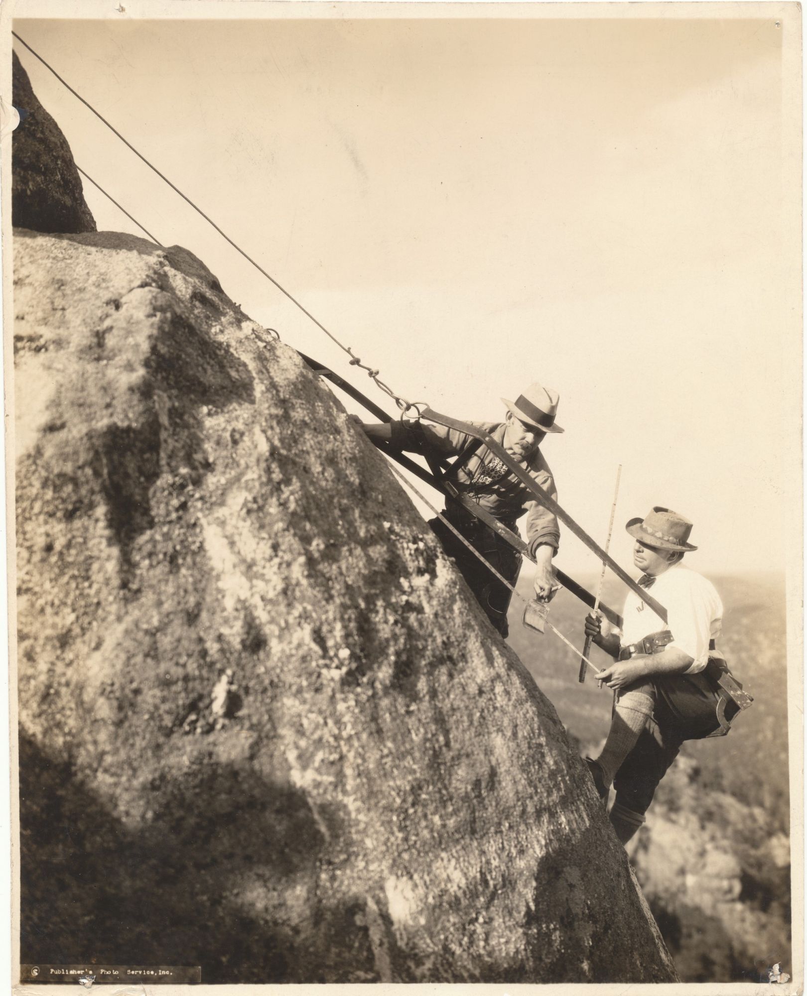 GUTZON BORGLUM | Mount Rushmore. Two Photographs, Gelatin Silver Prints ...